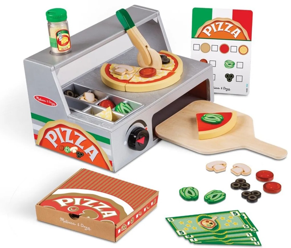 Melissa & doug výroba pizzy s pecí