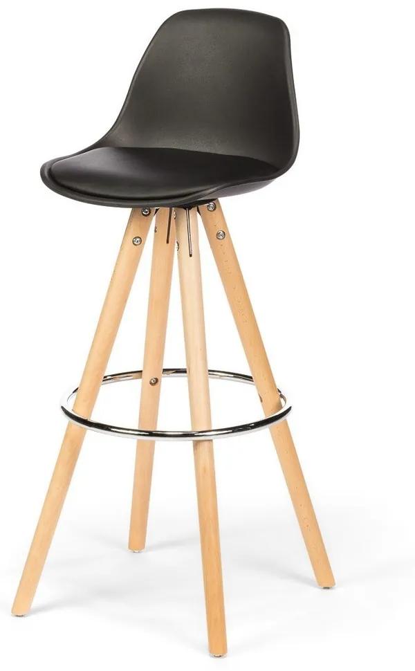 ImportWorld Barová židle LS-1107-4L černá