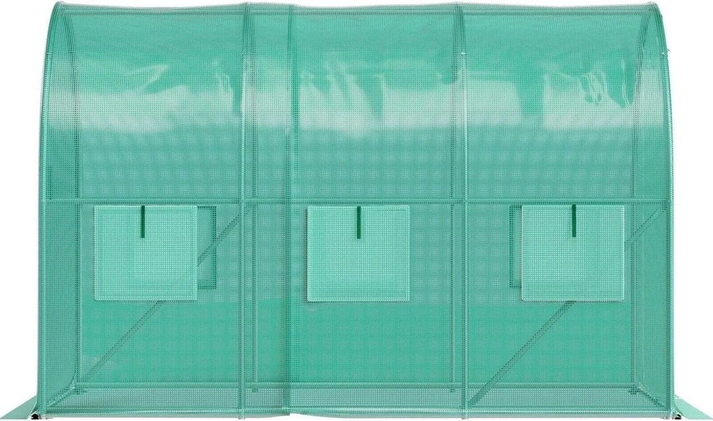 Zahradní fóliovník Berno 3x2x2 m zelený