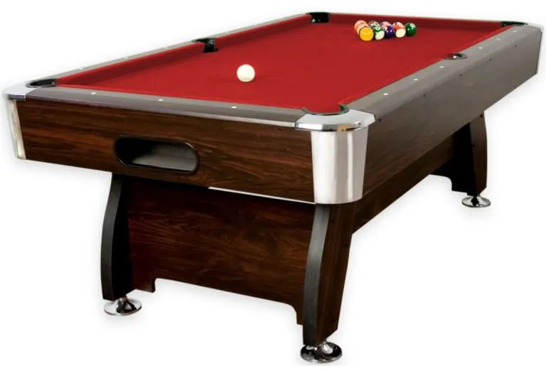 Kulečníkový stůl pool billiard kulečník 7ft - s vybavením