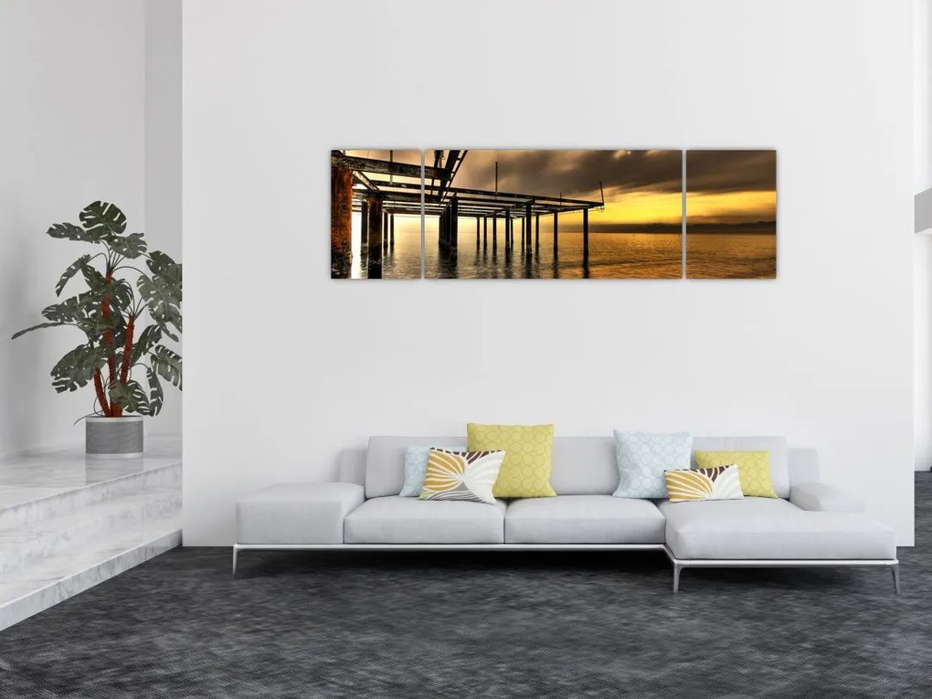 Obraz - Architektura u pobřeží (170x50 cm)