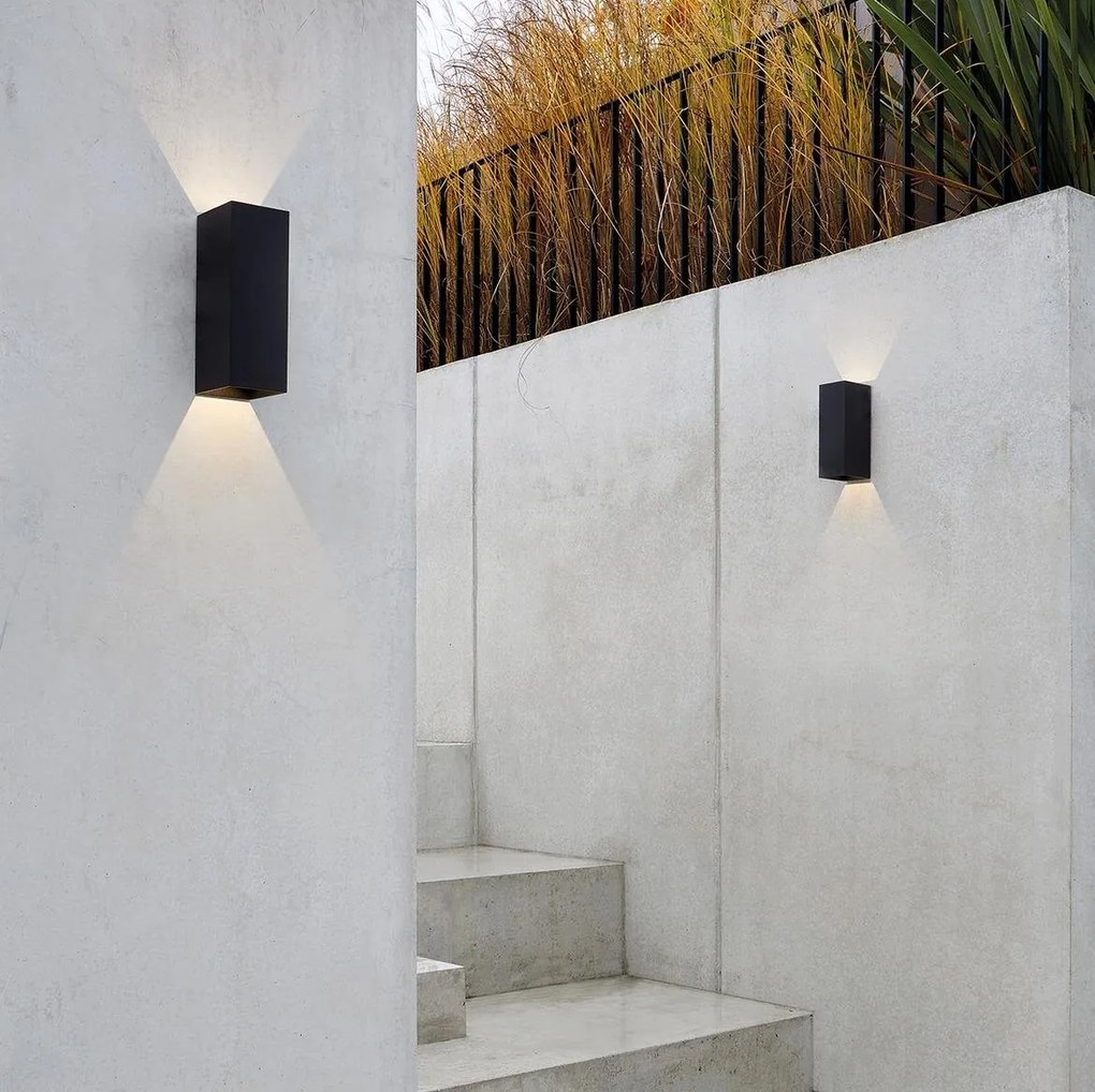 AST 1298007 Venkovní nástěnné svítidlo Oslo 255 LED 7.5W 3000K černá - ASTRO Lighting