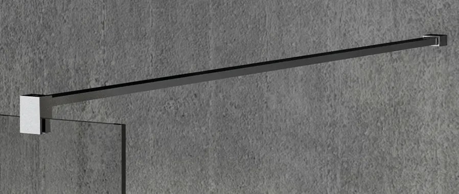 Gelco Gelco, VARIO CHROME jednodílná sprchová zástěna do prostoru, sklo nordic, 900 mm, GX1590-01