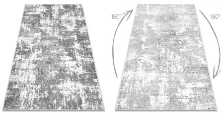koberec MATEO 8038/644 Moderní vintage strukturální šedá velikost 160x220 cm | krásné koberce cz