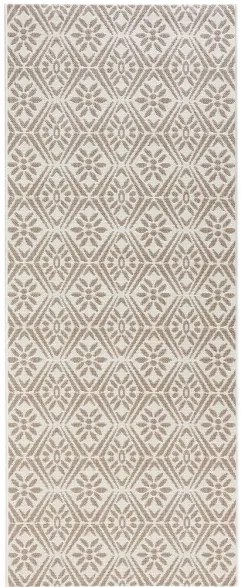 Hanse Home, Běhoun Soho 102800 Beige-Creme 80x200 cm, 80x200, béžová, chodba / předsíň