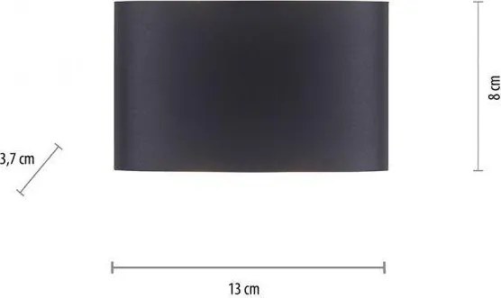 PN 9487-13 CARLO LED nástěnná lampa, 4 bodové, antracit, venkovní i vnitřní, dekorativní 3000K - PAUL NEUHAUS