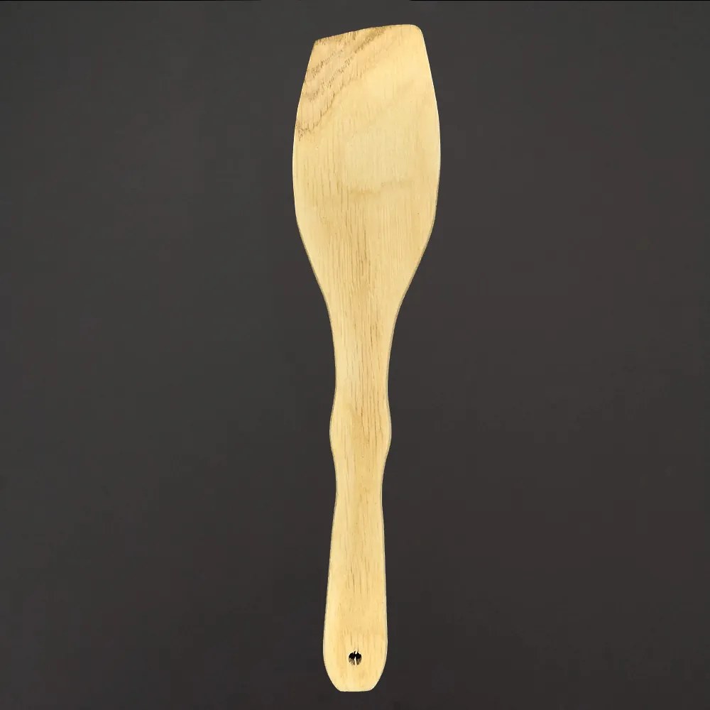 AMADEA Dřevěná obracečka, masivní dřevo, délka 30 cm