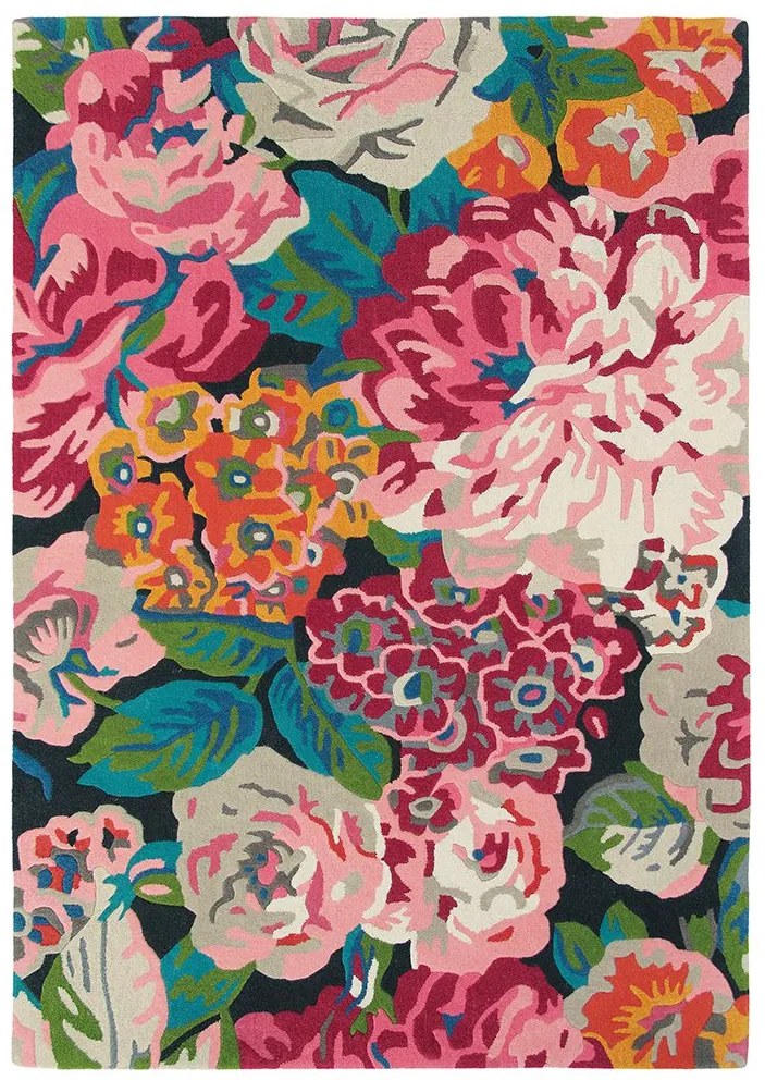 Sanderson Rose&Peony Cerise 45005 170x240cm vícebarevný
