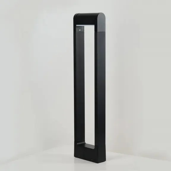 Venkovní stojací lampa Frame černá