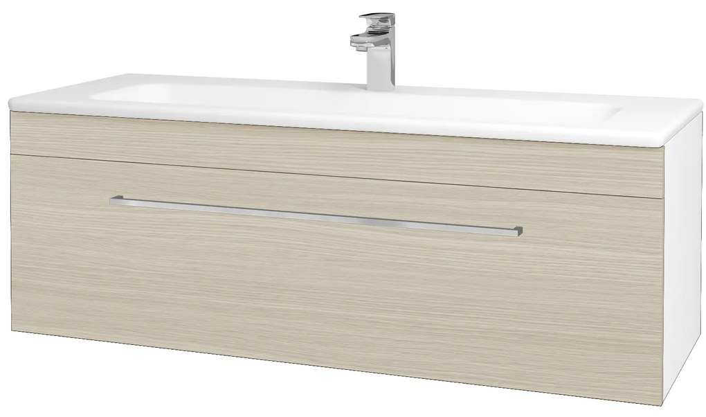 Dřevojas Koupelnová skříň ASTON SZZ 120 Varianta: N03 Graphite / Úchytka T04 / N03 Graphite