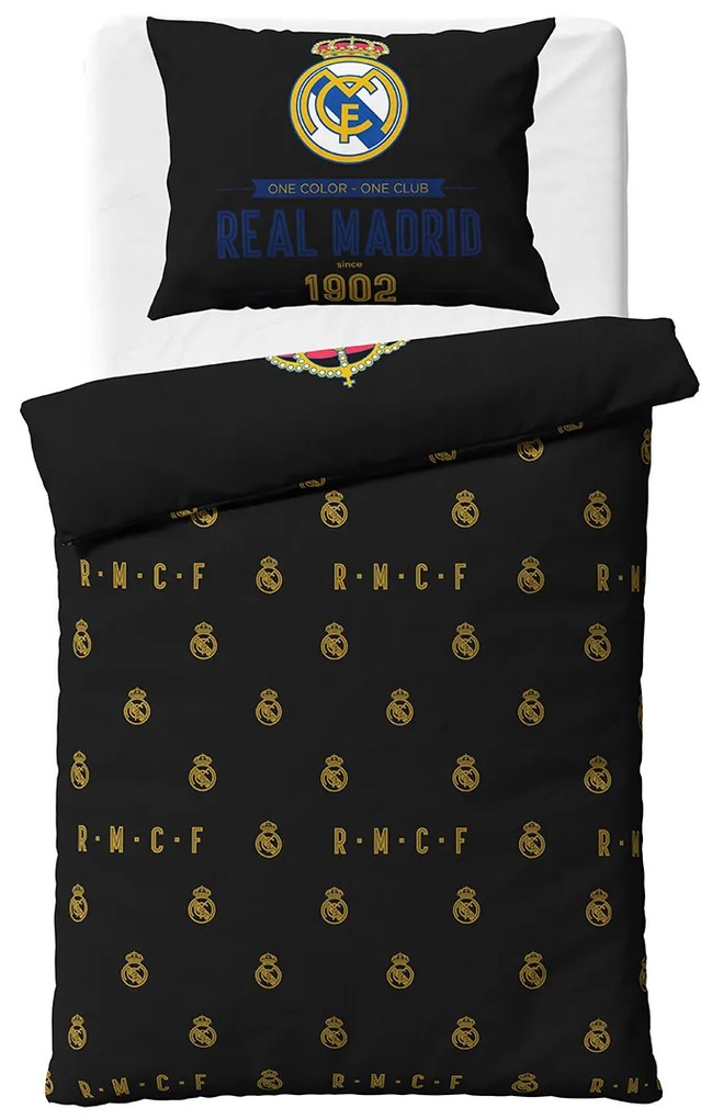 Povlečení Real Madrid Royal Black