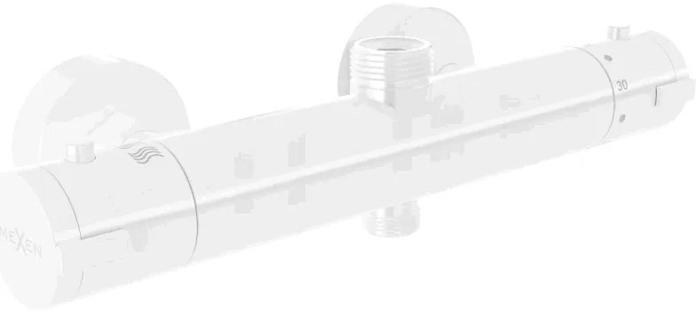 Mexen KAI termostatická sprchová baterie s horním uchycením, bílá, 77150-20