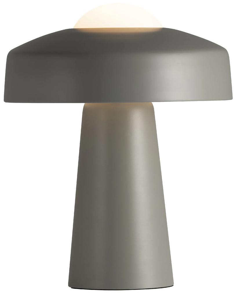 Nordlux Time  , stolní lampa kov, sklo IP20 Varianta: černá, opálové sklo