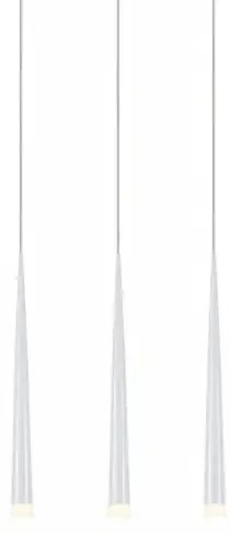 Minimalistické svítidlo Stylo 3 bílé