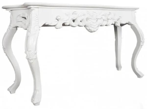 INV Konzolový stolek Verona 110cm bílý