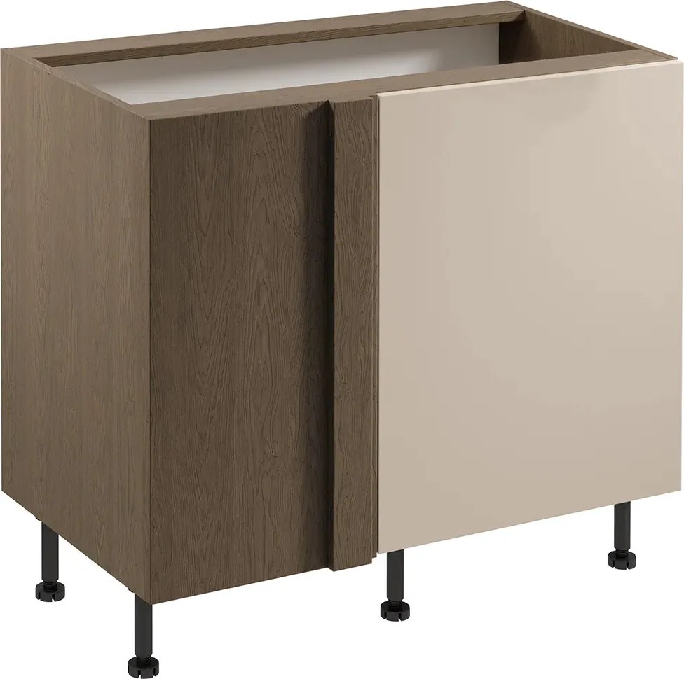 SORENTO bz | dolní skříňka D100N rohová | 120x60cm | LEVÁ | baltic/béžová