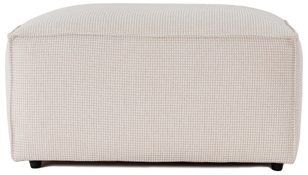 Atelier del Sofa Taburet Lora Pouffe - White, Bílá