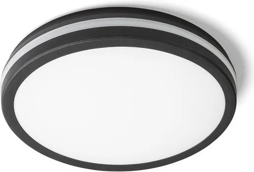 RED R14300 SONO 40 přisazená černá plast 230V LED 40W IP65 3000K 4000K 6000K - RED - DESIGN RENDL