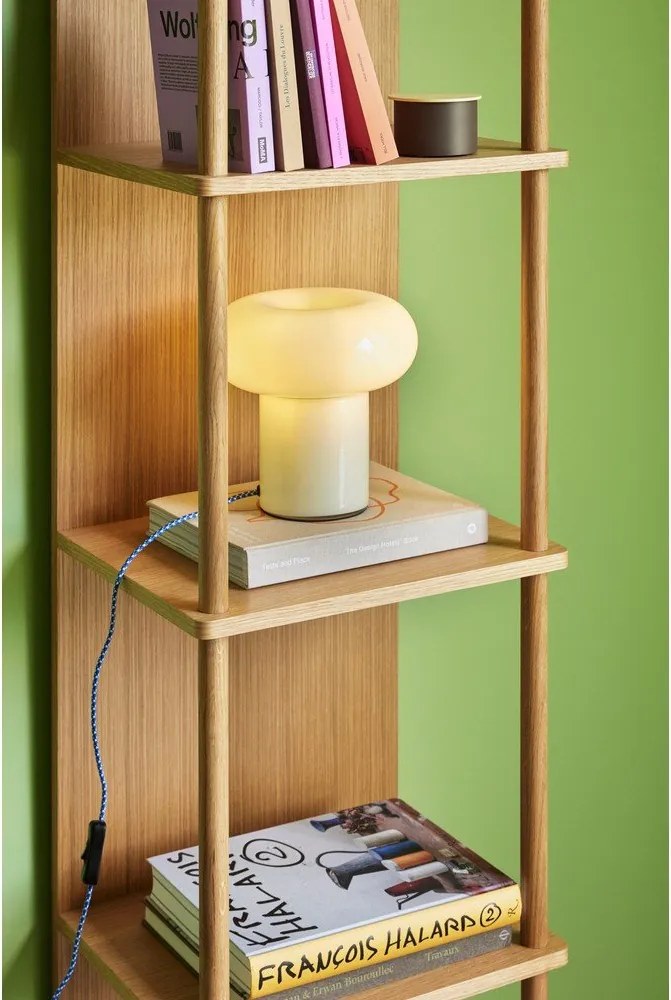 Světle zelená skleněná stolní lampa (výška 22 cm) Hues – Hübsch