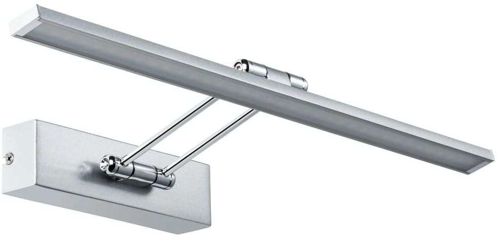 Paulmann 99895 Beam Thirty, obrazové svítidlo, 7W LED, 2700K, kartáčovaný nikl, délka 45cm