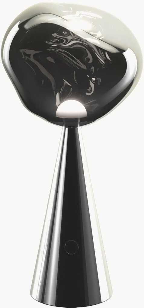 Přenosná stolní LED lampa Melt, stmívatelná