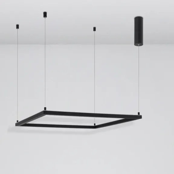 LED lustr Eterna 75 černé