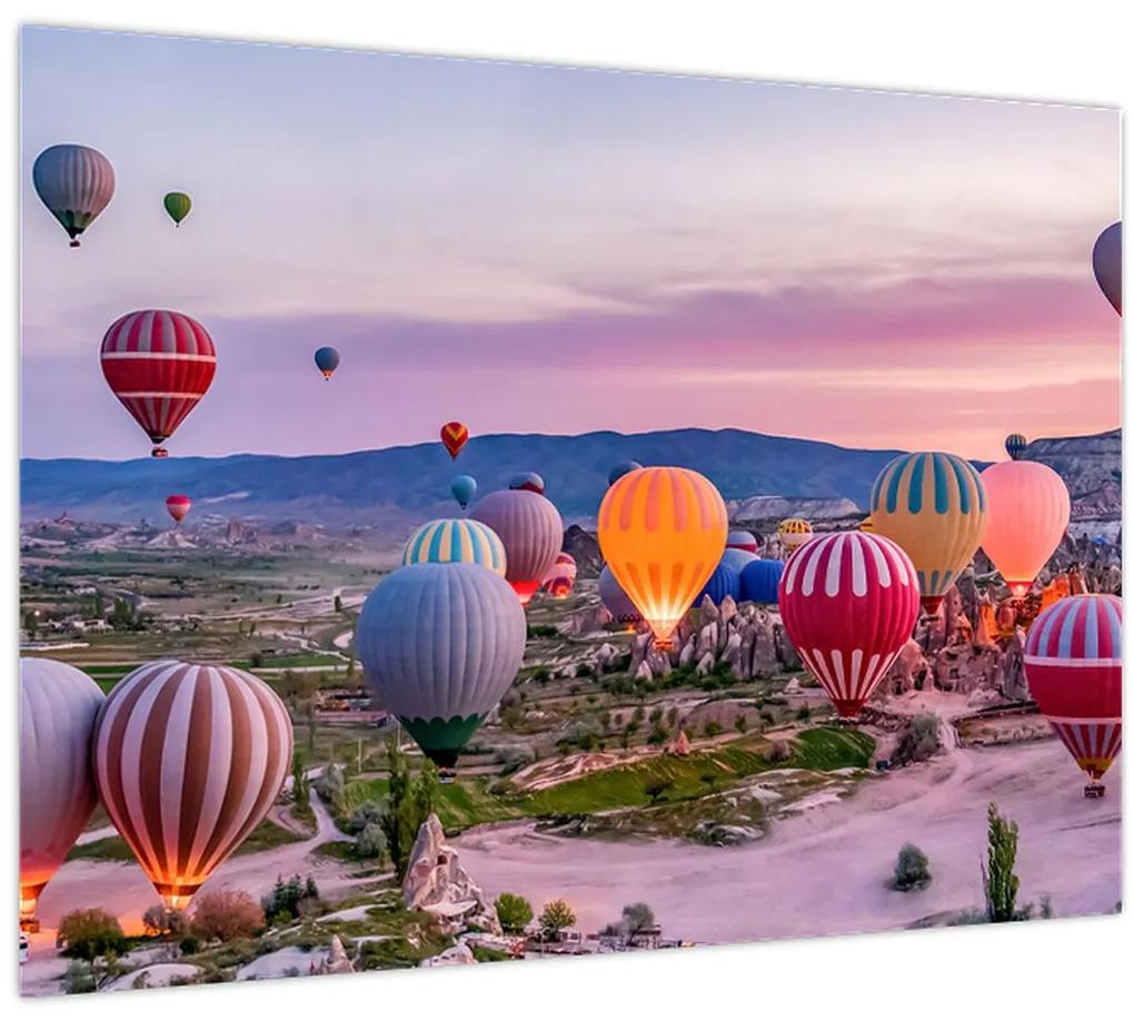 Obraz - Horkovzdušné balóny (70x50 cm)