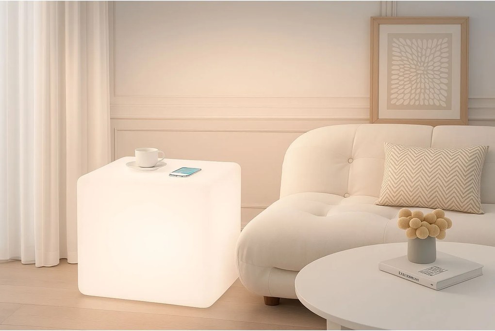 Svítící LED koule 50 cm