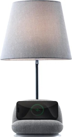 Immax 09109L - LED Stm stolní lampa s bez nabíjením Qi SOFA LED/6W/230V šedá