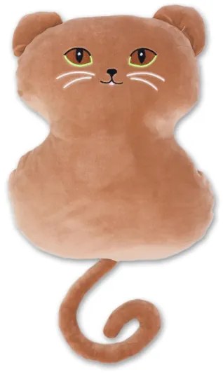 SVITAP sleep well Polštářek mikrospandex Kočka hnědá 32 cm