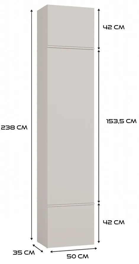 Předsíňová sestava AGA IV 2S2V béžová