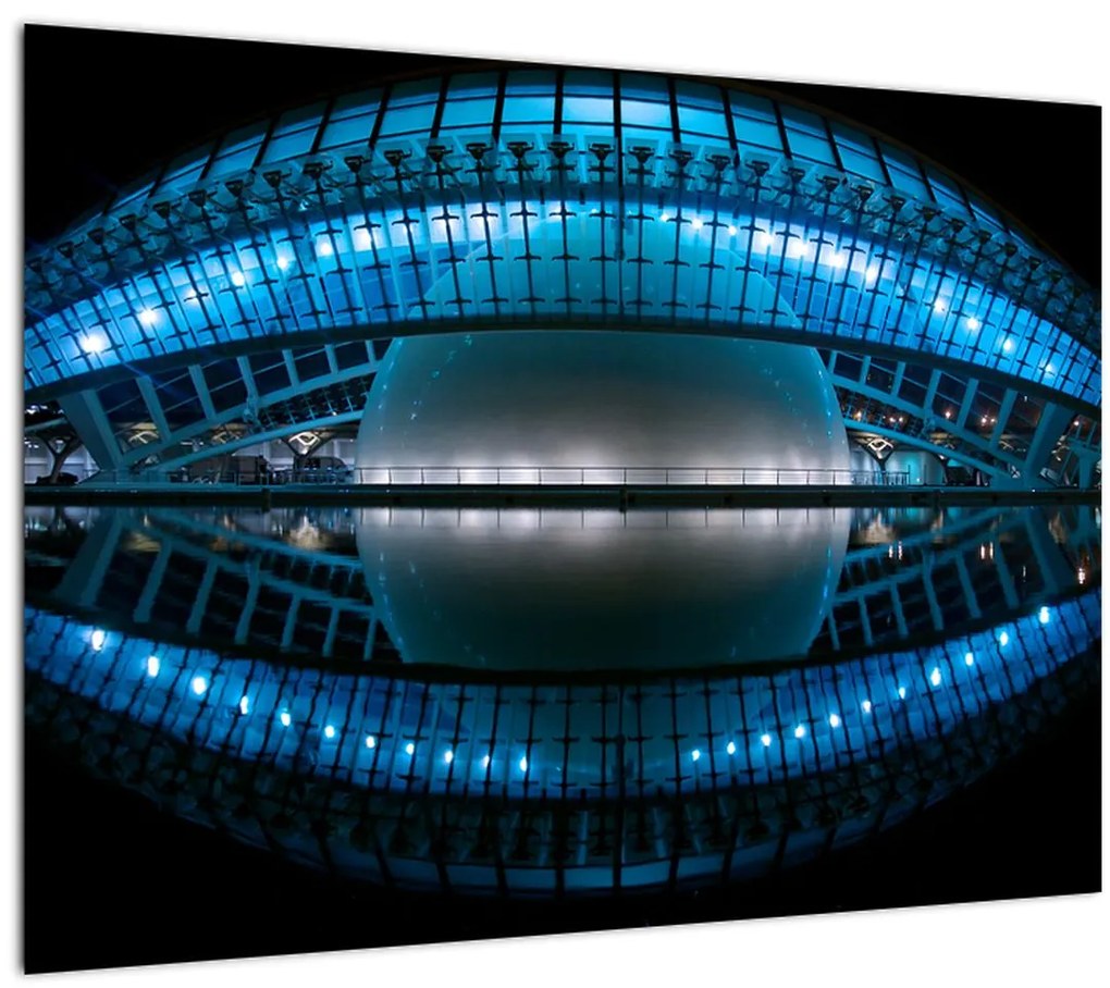 Obraz fotbalového stadionu (70x50 cm)