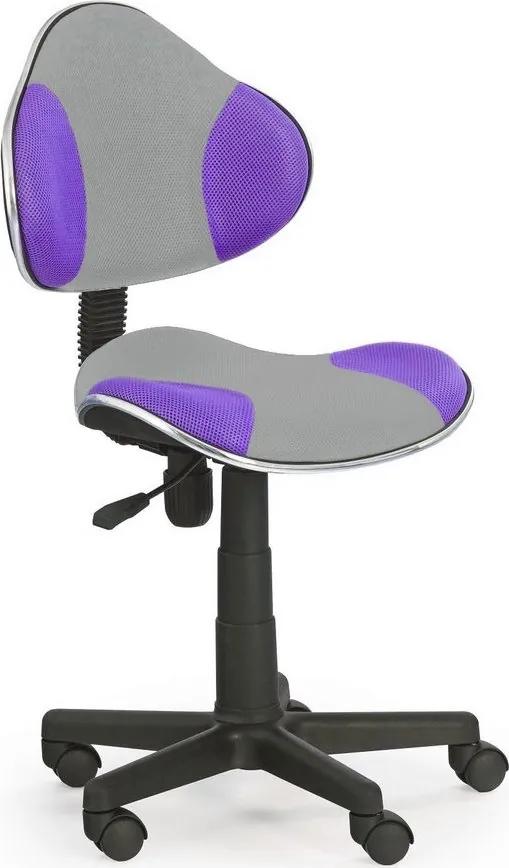 Falco Židle OZY-G2 šedo fialová