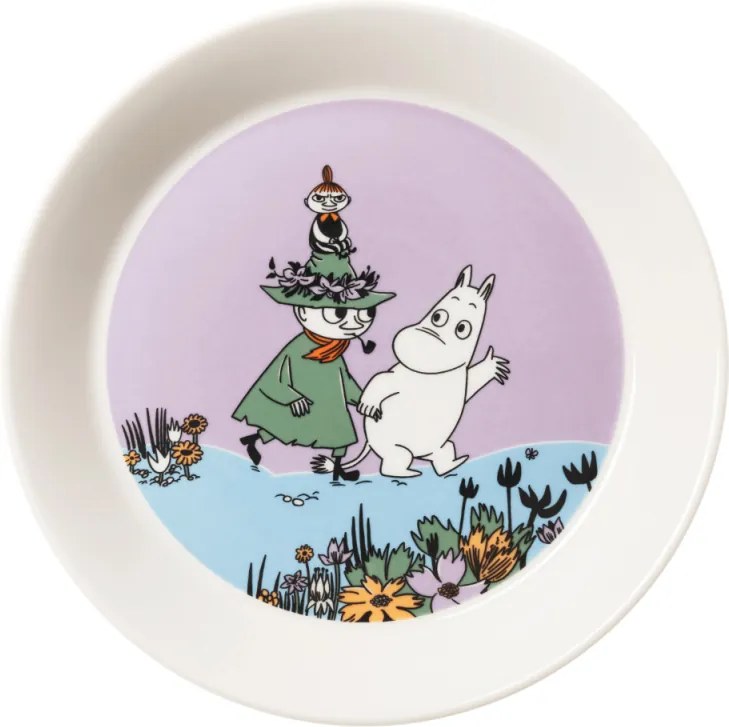 Talíř Moomin Friends forever 19cm