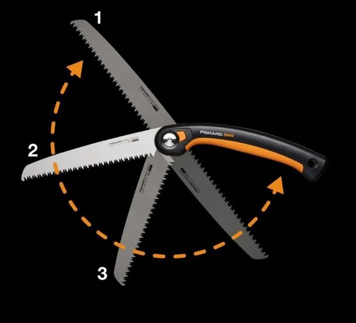 Pilka skládací Fiskars Plus, SW69, 33cm (1067553)