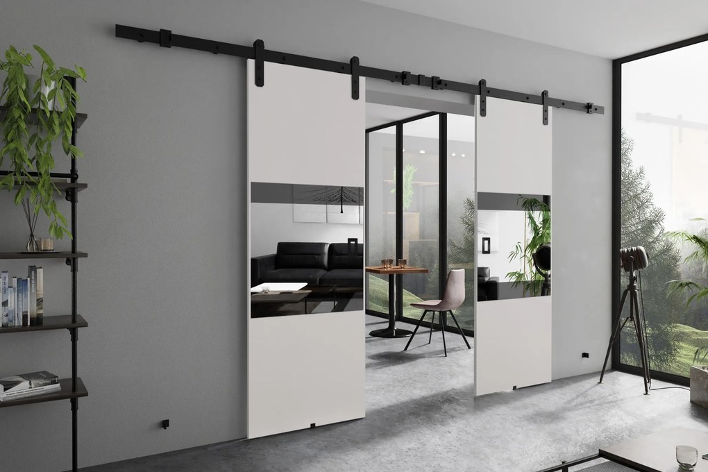Posuvné dveře MIA DUO 132 bílý