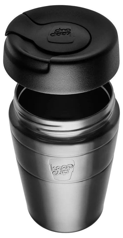Antracitový termo hrnek 454 ml Helix Therman Nitro Gloss L – KeepCup