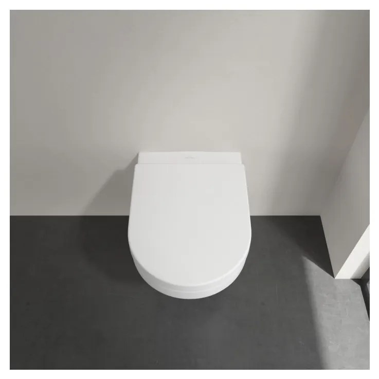 Villeroy & Boch Villeroy &amp; Boch ARCHITECTURA - Záchodové sedátko s poklopem, s funkcí QuickRelease a SoftClosing, bílá alpin 98M9C101