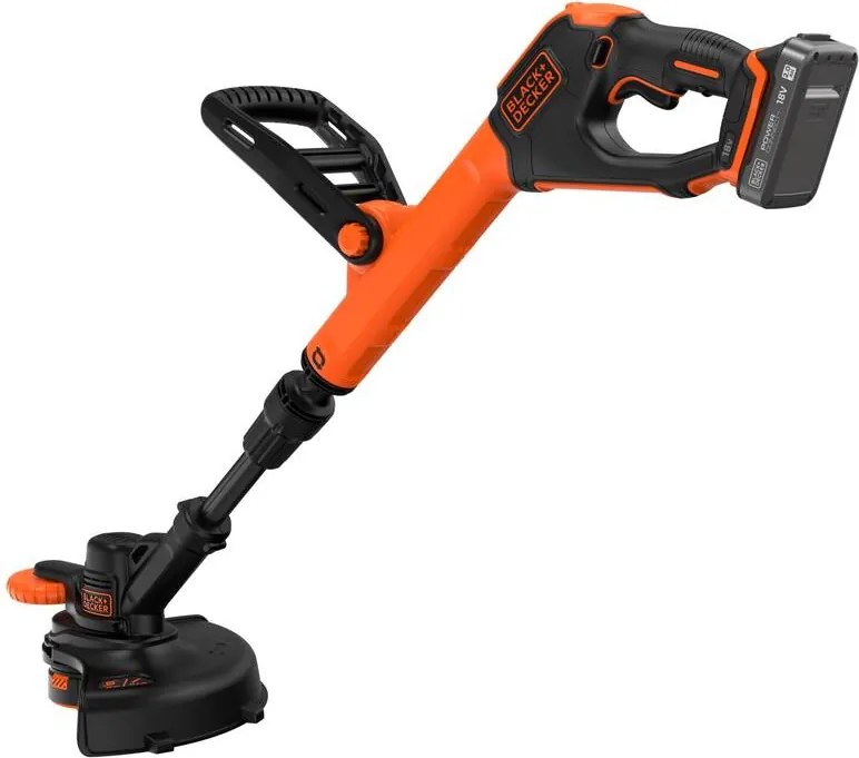 Black & Decker BCSTR918D1-QW 18V SET - akumulátorový vyžínač (s 2,0 Ah akumulátorem a nabíječkou)