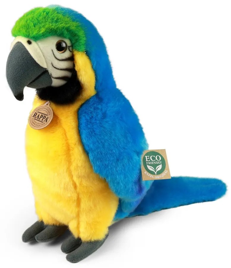 Rappa Plyšový papoušek Ara 28 cm ECO-FRIENDLY
