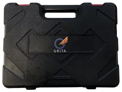 Aku zahradní nůžky Grita HT-6601 + 2x baterie 21 V + 2 utahovací klíče + praktický kufr