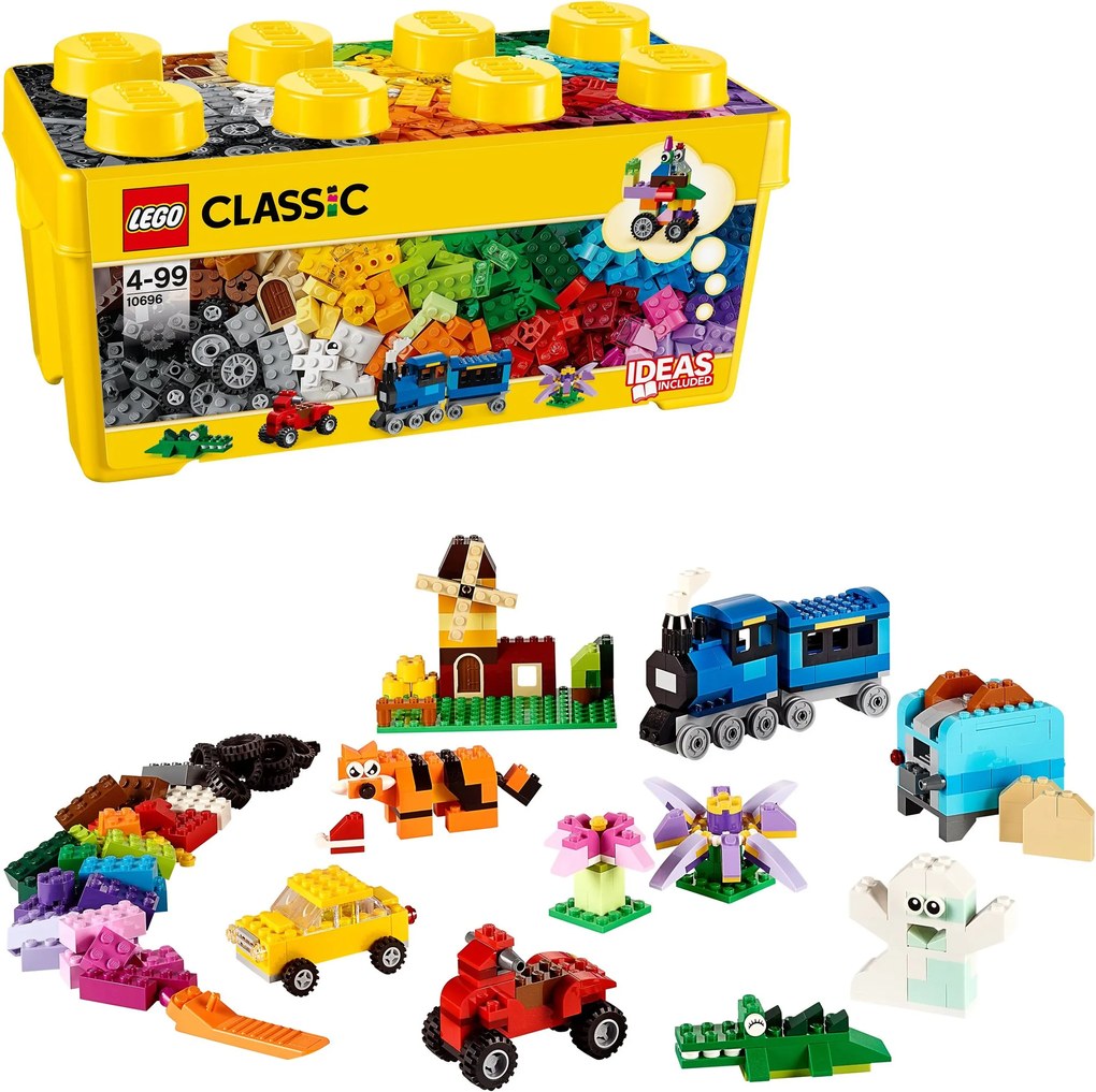 Lego stavebnice lego classic 10696 střední kreativní box lego