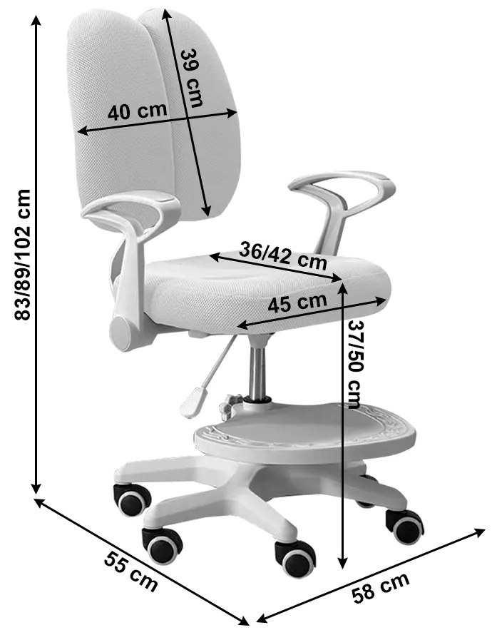 Kondela Anais Šedá