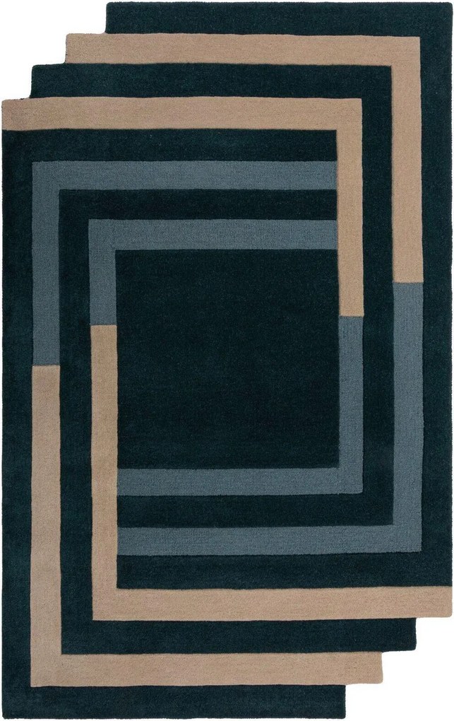 XXXLutz VLNĚNÝ KOBEREC, 200/290 cm modrá Flair Rugs - Online Only koberce & rohožky - 003165012801