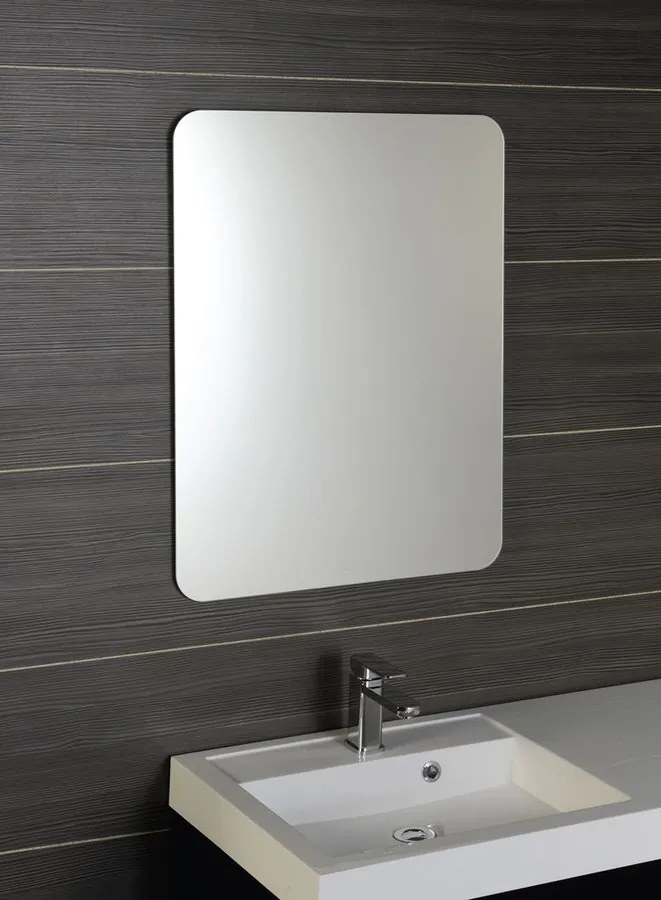 Sapho, ISHAPE Zrcadlo 600x800mm, zaoblené rohy, bez uchycení, AG468