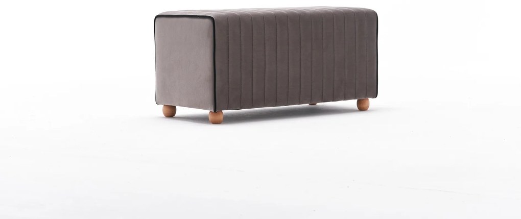 Atelier del Sofa Taburet Mabel Puf - Mink, Norková