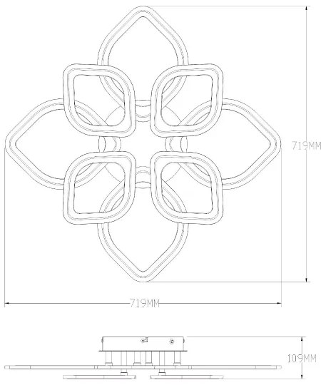 Zuma Line MS236180R-WH-LED Stm. svítidlo ILLUMIA LED/75W/230V 3000-6000K bílá+DO