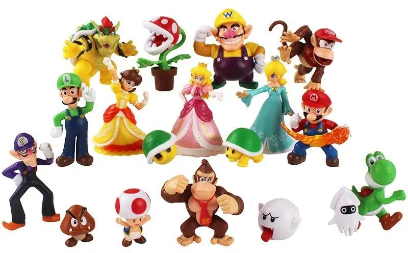 Figurky Super Mario 18 ks