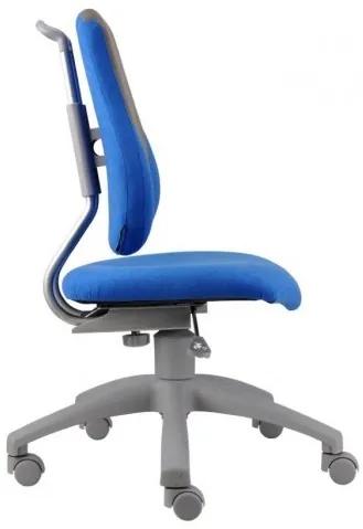 Alba Dětská židle Fuxo V-LINE modrá-šedá