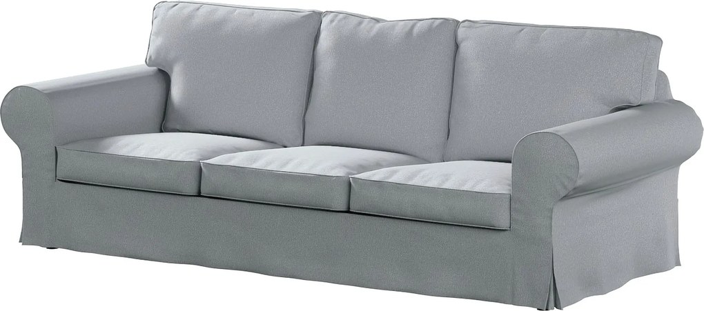 Potah na pohovku IKEA  Ektorp 3-místná, nerozkládací barva šedá látka pletený vzor